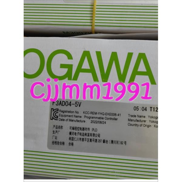 1PC NEW YOKOGAWA F3AD04-5V PLC MODULE1PC新しいヨコガワF3AD04-5V PLCモジュール