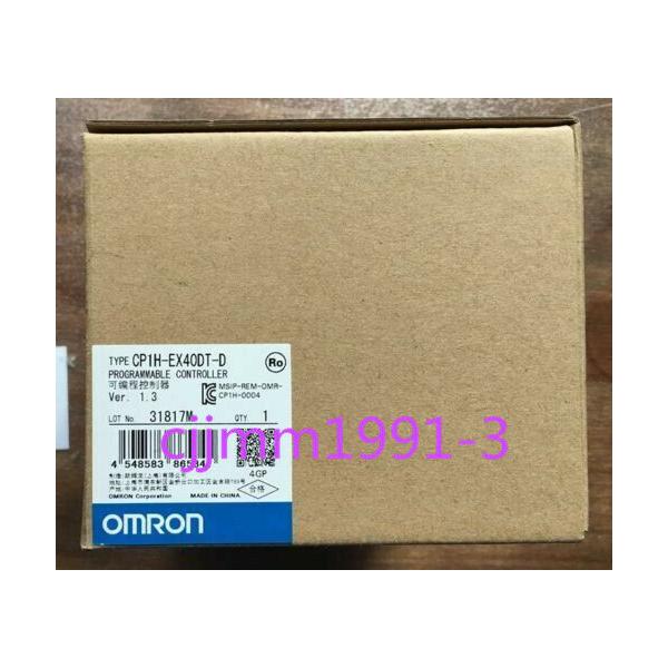 1PC NEW OMRON Programmable controller CP1H-EX40DT-D #Y11PC New Omron Programmable Controller CP1H-EX40DT-D＃Y1