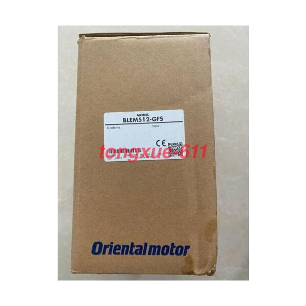 New Vexta Oriental BLEM512-GFS Brushless DC Motor ViaNew Vexta Oriental Blem512-GFSブラシレスDCモーター経由