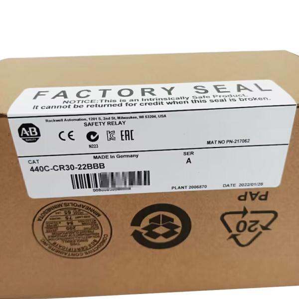 New Sealed 440C-CR30-22BBB Programable Safety Relay22 PT I/O PLC新しい密閉型 440C-CR30-22BBB プログラマブル セーフティ リレー 22 PT I/O PLC