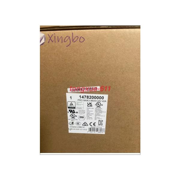 Weidmuller PRO MAX3 960W 24V 40A 1478200000 Power Supplyワイドミュラー PRO MAX3 960W 24V 40A 1478200000 電源