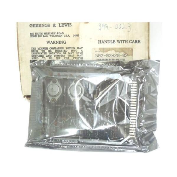 NIB GIDDINGS &amp; LEWIS 502-02820-02 DIGITIZING REFERENCE MODULE 501-03208-02Nib Giddings＆Lewis 502-02820-02デジタル化リファレンス...