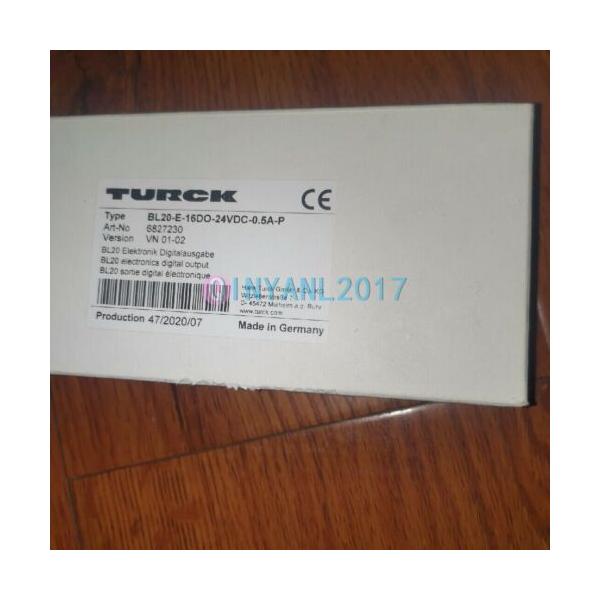 1PC NEW Turck 6827230 digital output module BL20-E-16DO-24VDC-0.5A-P1PC New TURCK 6827230デジタル出力モジュールBL20-E-16DO-24VDC-0....