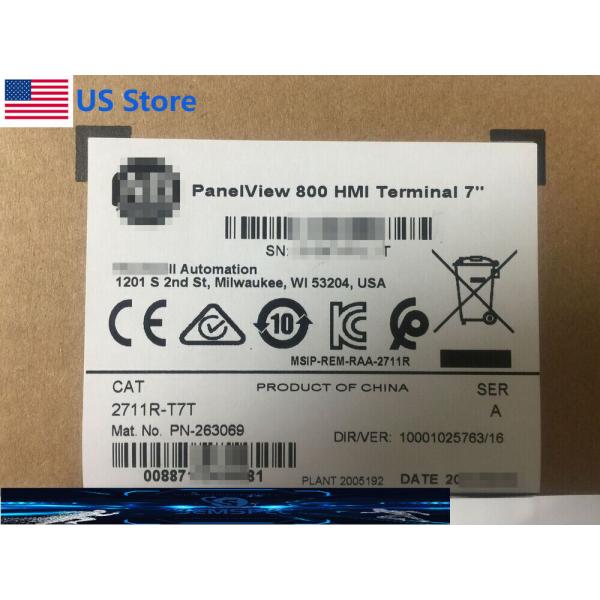 Allen-Bradley 2711R-T7T AB PANELVIEW 800 7-INCH HMI TERMINAL 2711RT7TAllen-Bradley 2711R-T7T ABパネルビュー800 7インチHMIターミナル271...