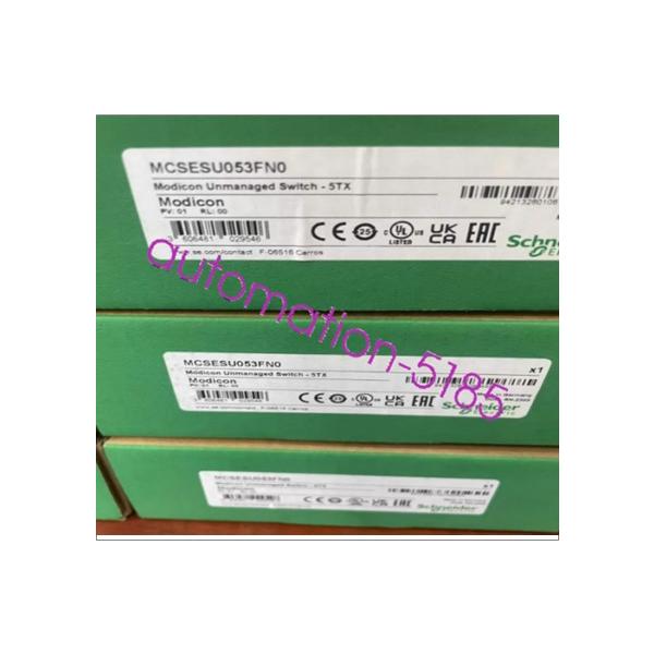1PCS Modicon unmanaged switch MCSESU053FN0 New1PCS MODICON UNMANAGED SWITCH MCSU053FN0 NEW