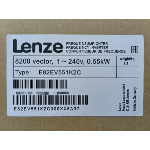 LENZE E82EV551K2C Inverter New One  E82EV551_2CLenze E82EV551K2CインバーターNew One E82EV551_2C