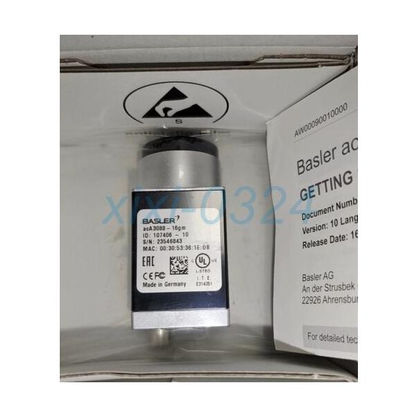 1pcs NEW  Basler  acA3088-16gm  Industrial Camera1PCS新しいBasler ACA3088-16GM産業カメラ