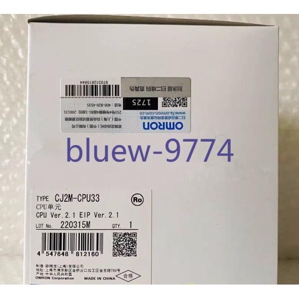 Omron CPU CJ2M-CPU33 CJ2MCPU33オムロン CPU CJ2M-CPU33 CJ2MCPU33