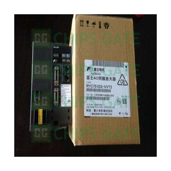 1PCS New Fuji Servo driver RYC751D3-VVT2 IN BOX1PCS新しい富士サーボドライバーRYC751D3-VVT2ボックス