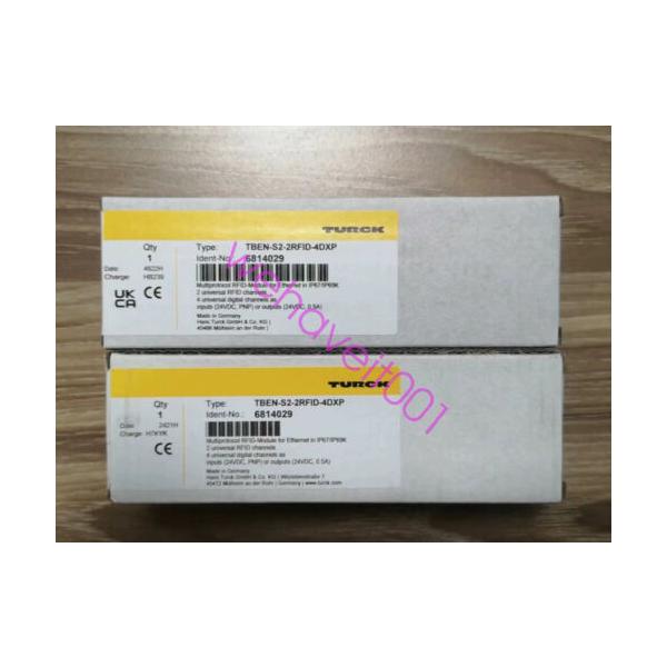 1PC NEW TURCK TBEN-S2-2RFID-4DXP 6814029 module1PC New Turck Tben-S2-2RFID-4DXP 6814029モジュール