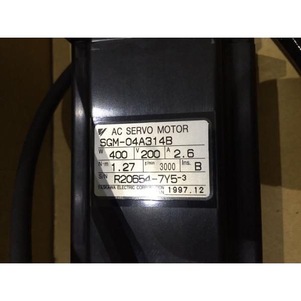 1PC Yaskawa SGM-04A314B AC SERVO MOTOR SGM04A314B  /1PC Yaskawa SGM-04A314B ACサーボモーターSGM04A314B /