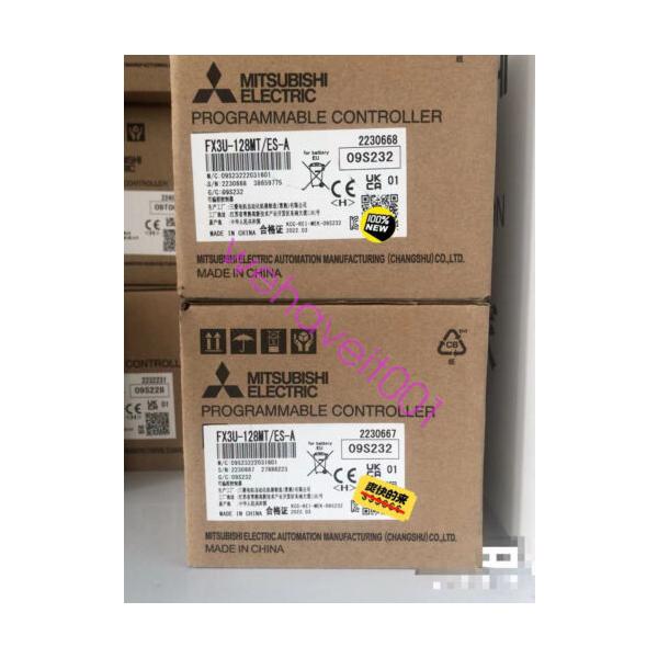 NEW Mitsubishi PLC FX3U-128MT/ES-A Programmable Logic Controller新しい三菱PLC FX3U-128MT/ES-Aプログラマブルロジックコントローラー