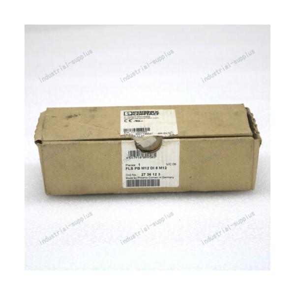 1PC New Phoenix Connector Module FLS PB M12 DI 8 M12 27361231PC新しいフェニックスコネクタモジュールFLS PB M12 DI 8 M12 2736123