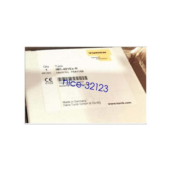1PC New TURCK IM1-451EX-R Isolation grid1PC New Turck IM1-451Ex-R分離グリッド