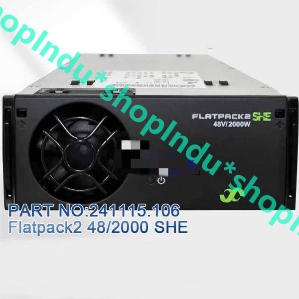 1pcs NEW Flatpack2 48/2000 SHE 241115.106 Communication Power Rectifier Module1PCS New FlatPack2 48/2000 SHE 241115.106通...