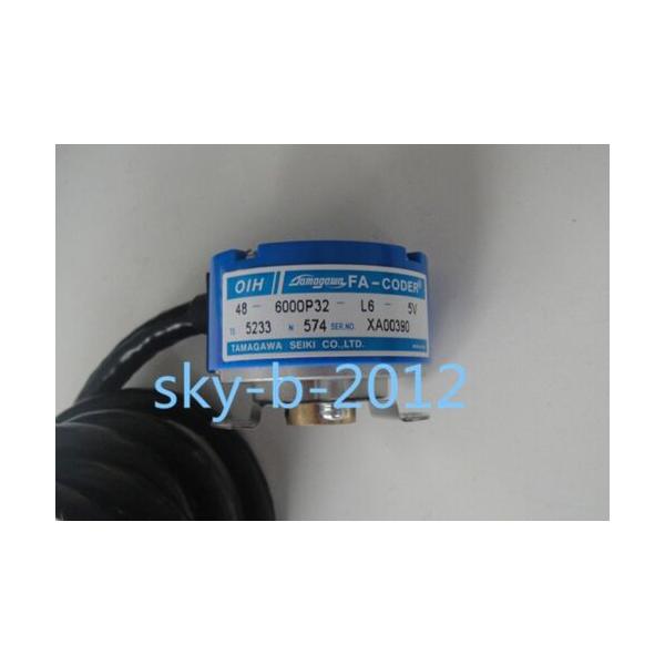 1 pcs  Tamagawa encoder TS5233N574 OIH48-6000P32-L6-5V #A6-10タマガワエンコーダーTS5233N574 OIH48-6000P32-L6-5V＃A6-10 1個