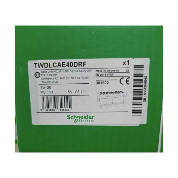 Schneider Twido TWDLCAE40DRF PLC 24 In Programmable Logic Controller Base UnitSchneider Twido TWDLCAE40DRF PLC 24 プログラマブ...
