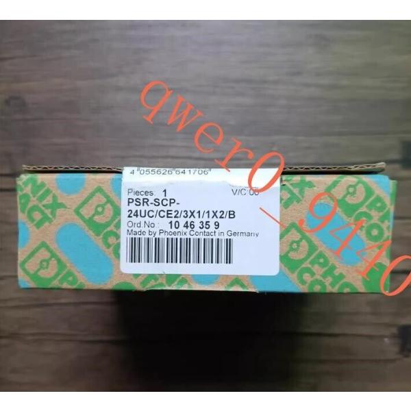 1PC NEW Phoenix PSR-SCP-24UC/CE2/3X1/1X2/B Safety Relay Module 10463591PC新しいフェニックスPSR-SCP-24UC/CE2/3x1/1x2/B安全リレーモジュール10...