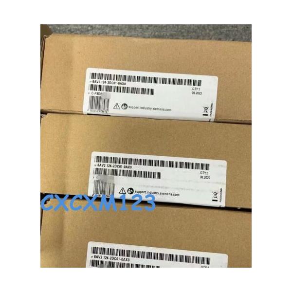 1PCS Siemens 6AV2 124-2DC01-0AX0 6AV2124-2DC01-0AX0 NEW1PCS SIEMENS 6AV2 124-2DC01-0AX0 6AV2124-2DC01-0AX0 NEW