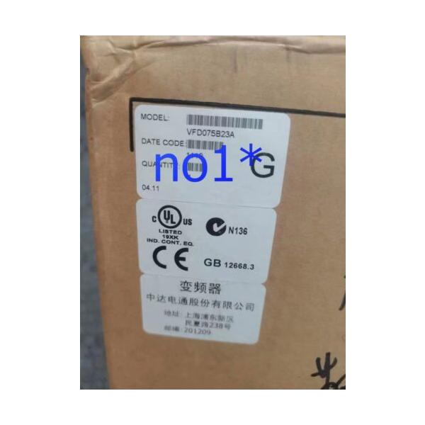 VFD075B23A VFD075B23A Inverter New By Expedited DHL/VFD075B23A VFD075B23A INVERTER NEW BY Expedited DHL/