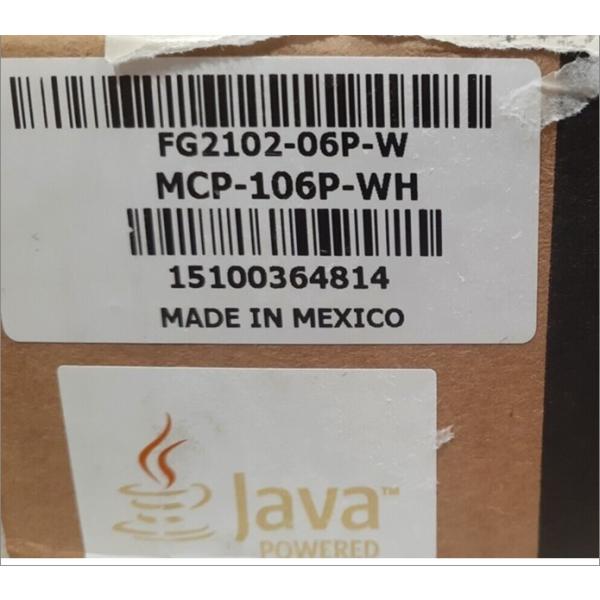 AMX Massio 6-Button ControlPad FG2102-06P-W MCP-106P-WHAMX Massio 6-Button ControlPad FG2102-06P-W MCP-106P-WH