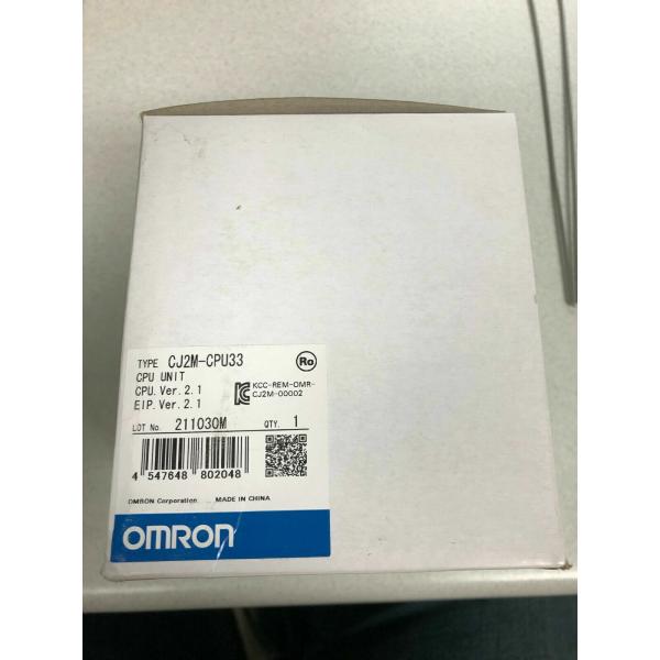 1pcs  Omron CJ2M-CPU33 CPU unit PLC MODULE1PCS OMRON CJ2M-CPU33 CPUユニットPLCモジュール