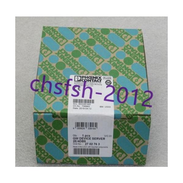 1 pcs New  Phoenix Interface Converter GW DEVICE SERVER 2E/4DB9 27027631 PCS New PhoenixインターフェイスコンバーターGWデバイスサーバー2E/4DB9 ...