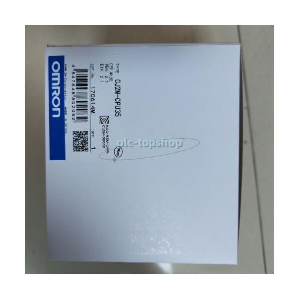 1PCS Brand  Omron CJ2M-CPU35 CJ2MCPU35 PLC1PCSブランドOMRON CJ2M-CPU35 CJ2MCPU35 PLCManufacturer Part Number : CJ2M-CPU35