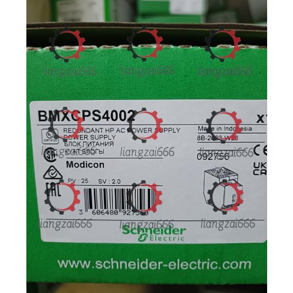 Schneider Programmable Logic Controller BMXCPS4002シュナイダー プログラマブル ロジック コントローラー BMXCPS4002