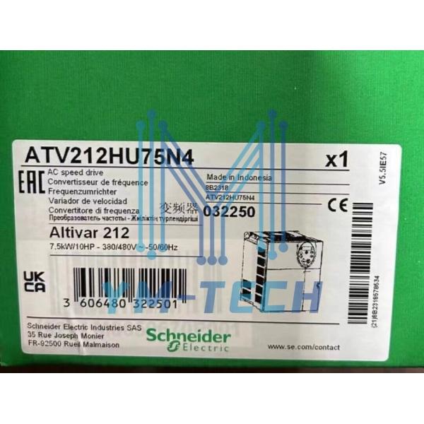 S Electric ATV212HU75N4 Altivar 212 AC Speed DriveS Electric ATV212HU75N4 Altivar 212 AC スピードドライブ