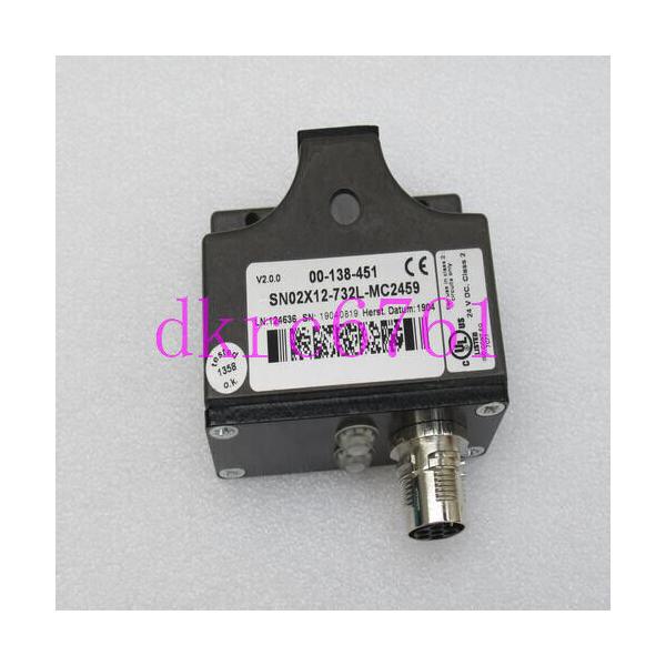 1pc NEW EUCHNER safety switch SN02X12-732L-MC2459 00-138-4511PC新しいEuchner Safety Switch SN02X12-732L-MC2459 00-138-451
