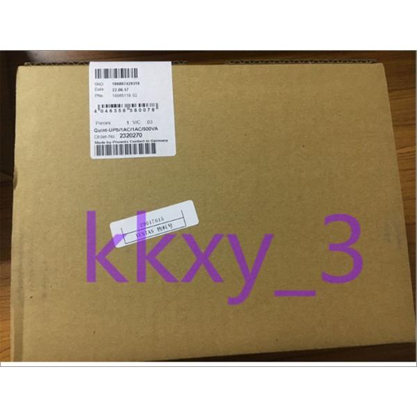 1 PCS Phoenix 2320270 QUINT-UPS/1AC/1AC/500VA Power Supply1 PCS Phoenix 2320270 Quint-ups/1ac/1ac/500va電源