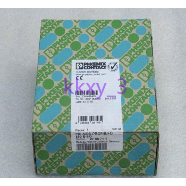 1 PCS NEW Phoenix converter PSI-MOS-PROFIB/FO 850E-SO 27087111 PCS New Phoenix Converter PSI-MOS-Profib/FO 850E-SO 2708711