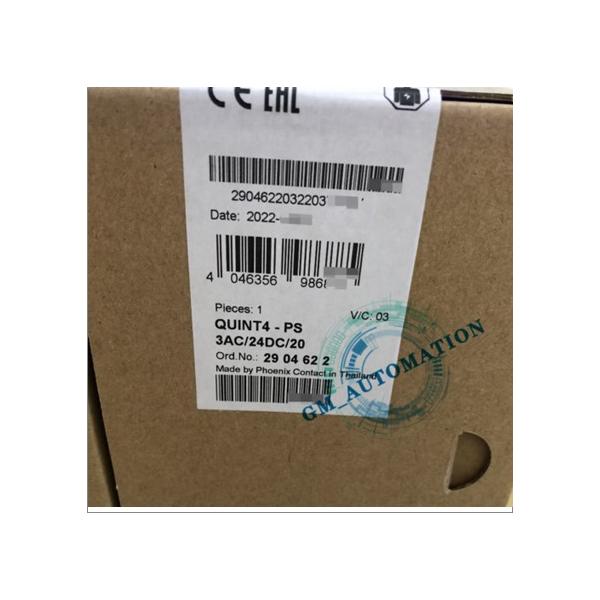 Phoenix QUINT4-PS/3AC/24DC/20 2904622 power supply  byPhoenix Quint4-PS/3AC/24DC/20 2904622電源