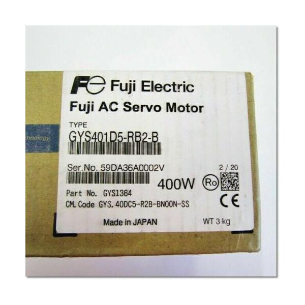 1PC New Fuji GYS401D5-RB2-B AC Servo Motor1PC New Fuji GYS401D5-RB2-B ACサーボモーター