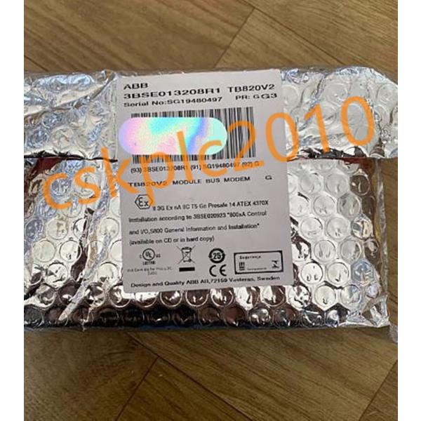1 PCS ABB PLC Module TB820V2 3BSE013208R11 個 ABB PLC モジュール TB820V2 3BSE013208R1