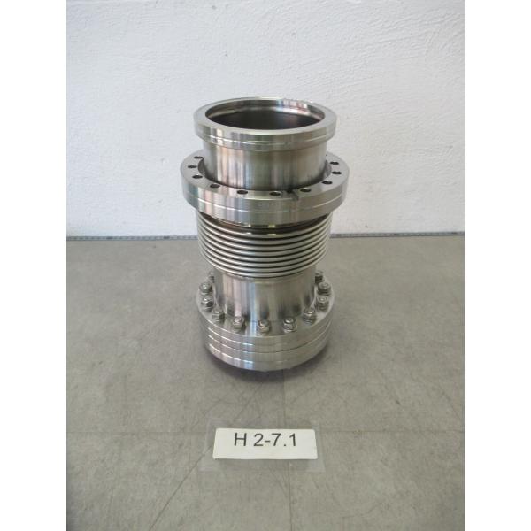 BALZERS 4306 Vakuum Rohr Balgverbinder Edelstahl unbenutztBalzers 4306 Vakuum Rohr Balgverbinder Edelstahl Unbenutzt