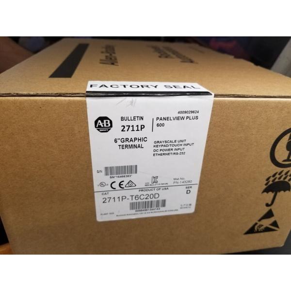 Allen-Bradley 2711P-T6C20D PanelView Plus 600 AB 2711P-T6C20D Factory SealedAllen-Bradley 2711p-T6C20D PanelView Plus 60...
