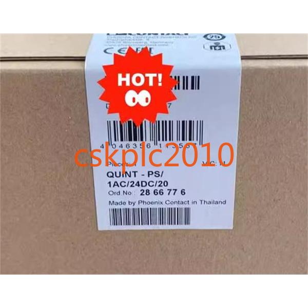 1PCS Phoenix Power module QUINT-PS-1AC/24DC/20 28667761 個フェニックス電源モジュール QUINT-PS-1AC/24DC/20 2866776