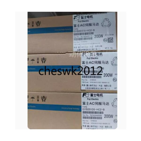 1PCS Fuji servo motor GYB201D5HC2B1 個富士サーボモーター GYB201D5HC2B