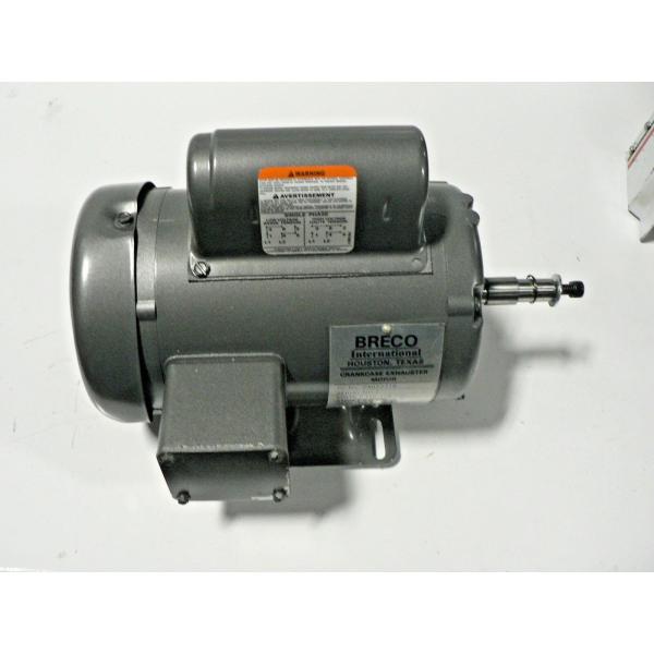 AC MOTOR BRECO 24017718 CLOCKWISE SINGLE END FRAME 56 115/208/230 (BENT COVER)ACモーターブレコ24017718時計回りのシングルエンドフレーム56 115/20...