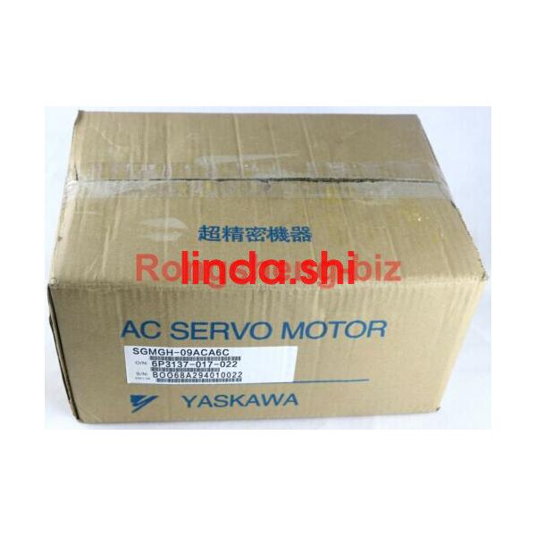 1PC NEW Yaskawa AC servo motor SGMGH-09ACA6C1PC New Yaskawa ACサーボモーターSGMGH-09ACA6C