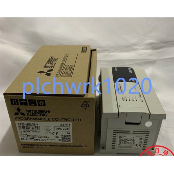 1 PCS  Mitsubishi PLC programmable controller FX3U-48MT/ES-A1 PCS MITSUBISHI PLCプログラム可能なコントローラーFX3U-48MT/ES-A