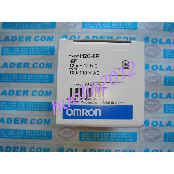 1Pcs New OMRON H2C-8R AC110V C time relay1 個の新しいオムロン H2C-8R AC110V C 時間リレー