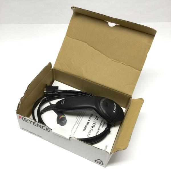 Keyence BL-N70RKE Lightweight Laser Barcode Reader Scanner, RS-232C 9-Pin D-subKeyence BL-N70RKE LightWeight Laser Barco...
