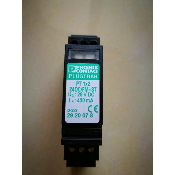 1pcs New Phoenix Lightning Protector PT1x2 24VDC/FM-ST 29200781PCS New Phoenix Lightning Protector PT1X2 24VDC/FM-ST 292...