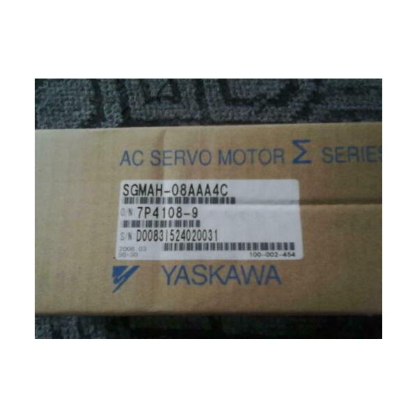 fast-ship-YASKAWA SERVO motor SGMAH-08AAA4C NEW #A6-3Fast-Ship-Yaskawa Servo Motor SGMAH-08AAA4C NEW＃A6-3