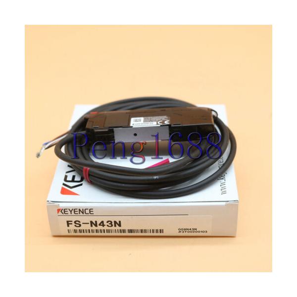 1ps NEW for Keyence FS-N43N Digital fiber optic sensor #A6-3Keyence FS-N43Nデジタル光ファイバーセンサー＃A6-3の1PS新規