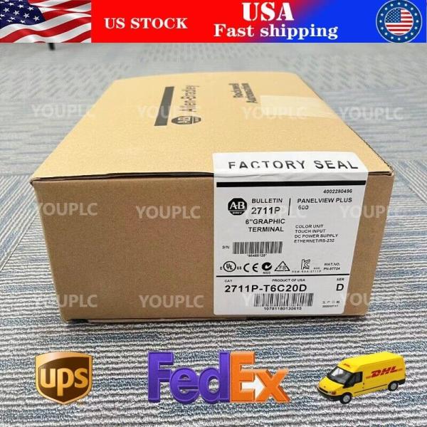 2711P-T6C20D NEW Allen-Bradley PanelView Plus 600 Touch Display Module2711P-T6C20D新しいAllen-Bradley Panelview Plus 600タッチ...