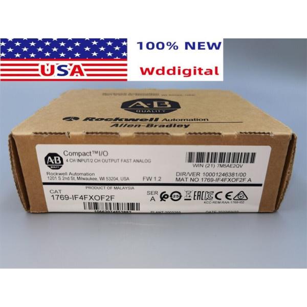 New Sealed Allen-Bradley 1769-IF4FXOF2F CompactLogix High Speed I/O Moudle新しい密閉型 Allen-Bradley 1769-IF4FXOF2F CompactLog...